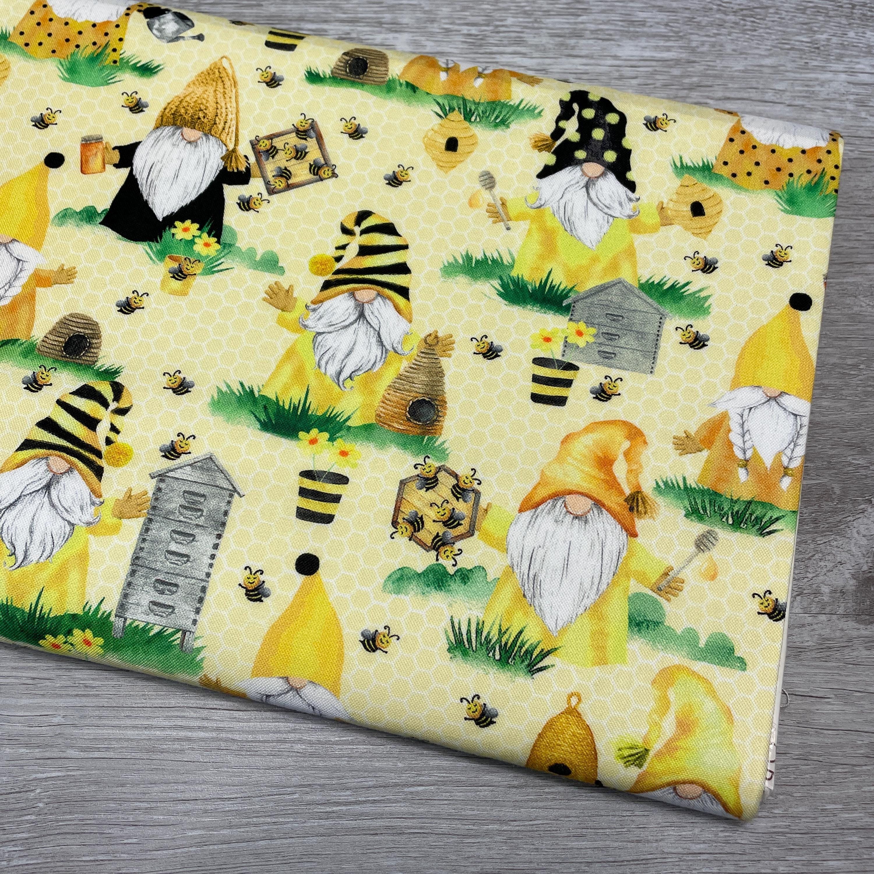 Beekeeper Gnomes - Home is where my honey is – Sew Bad It's Good Fabric